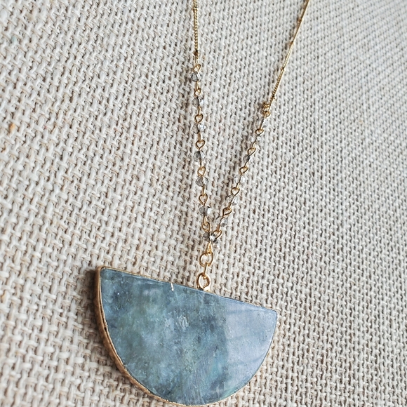 Jewelry | New Half Moon Long Necklace | Poshmark